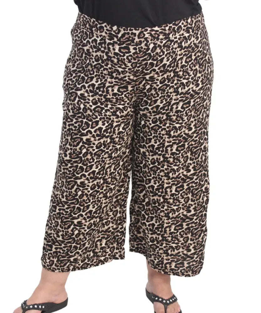 Plus Size | Ladies Printed Rayon Capri | R299.90 | Eagle Clothing | Big ...